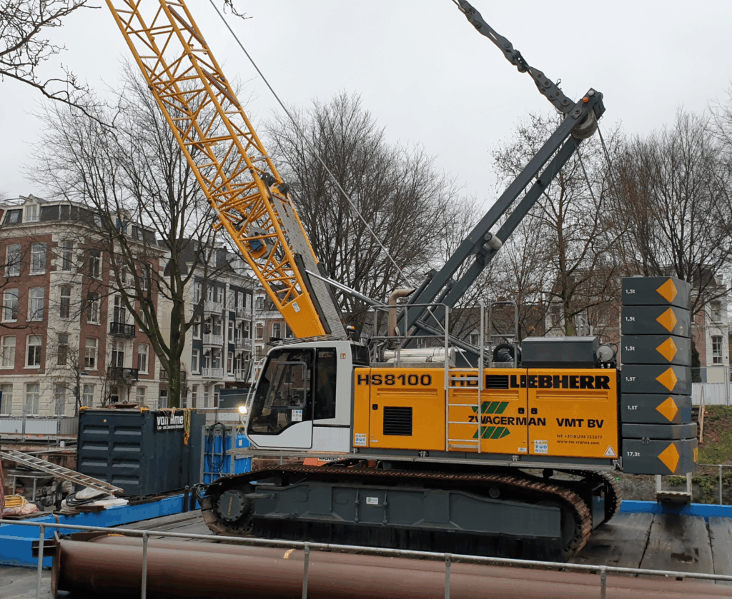 Liebherr HS 8100 HD – Rupskraan huren Zwagerman VMT