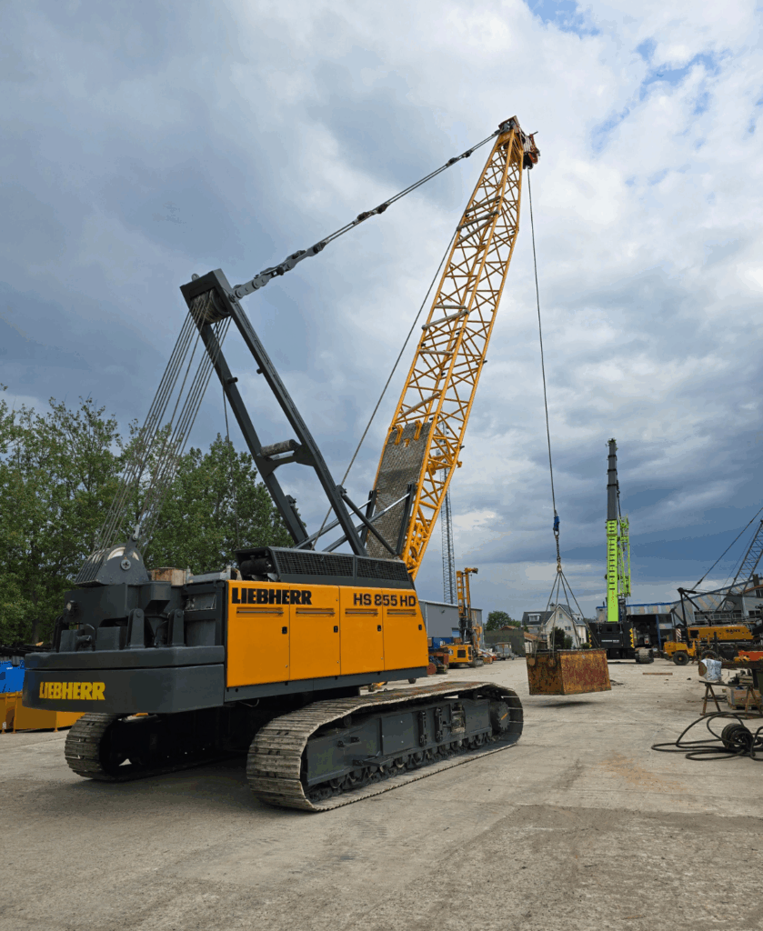 Liebherr HS 855 HD rupskraan – 90 ton hijscapaciteit huren
